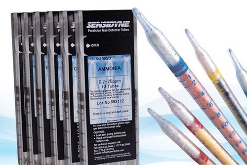 Acetone Gas Detector Tube for 20-5,000 ppm