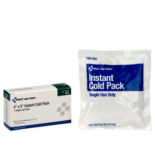Instant Cold Pack, 4" X 5", 1 Per Box