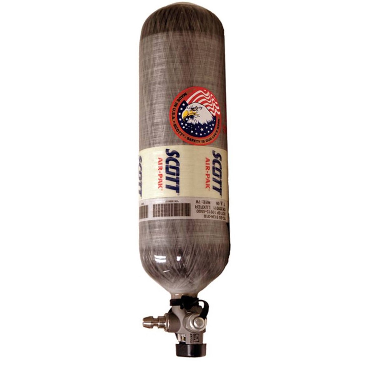 Scott Safety SCBA Cylinder 4500 PSI 60-minute CGA