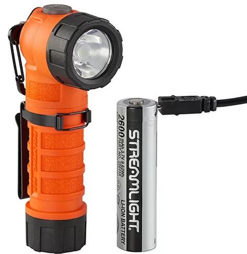 Streamlight PolyTac 90X Multi Fuel Rechargeable Flashlight - Orange