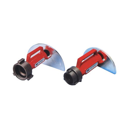 Water curtain nozzle 1.5" 210 gpm @ 75 PSI x 1.5" NH female swivel ...