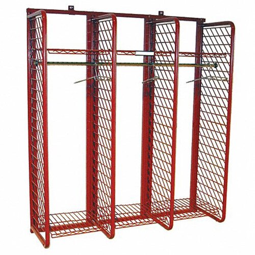 Ready Rack Wall Mounted Red Rack